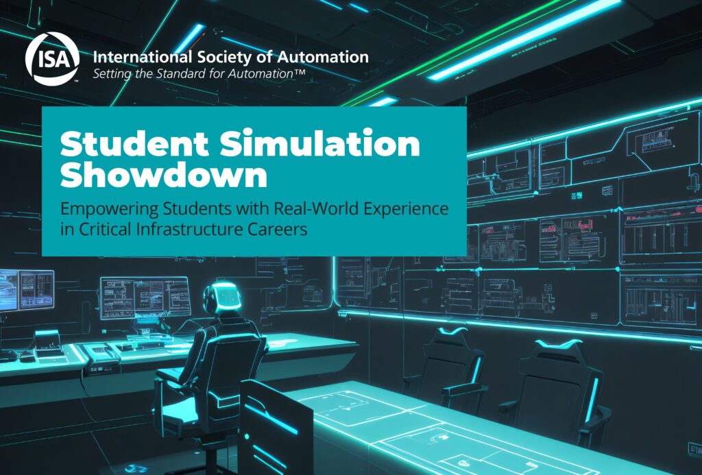 Networking Event & ISA student game VR Simulation Showdown - ISA - Houston Section